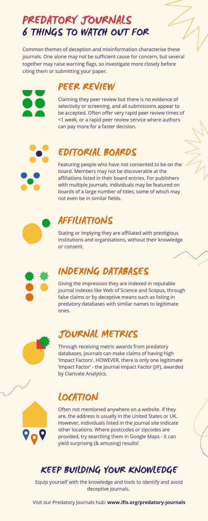Predatory Journals - what are they and how to recognise them | IFIS